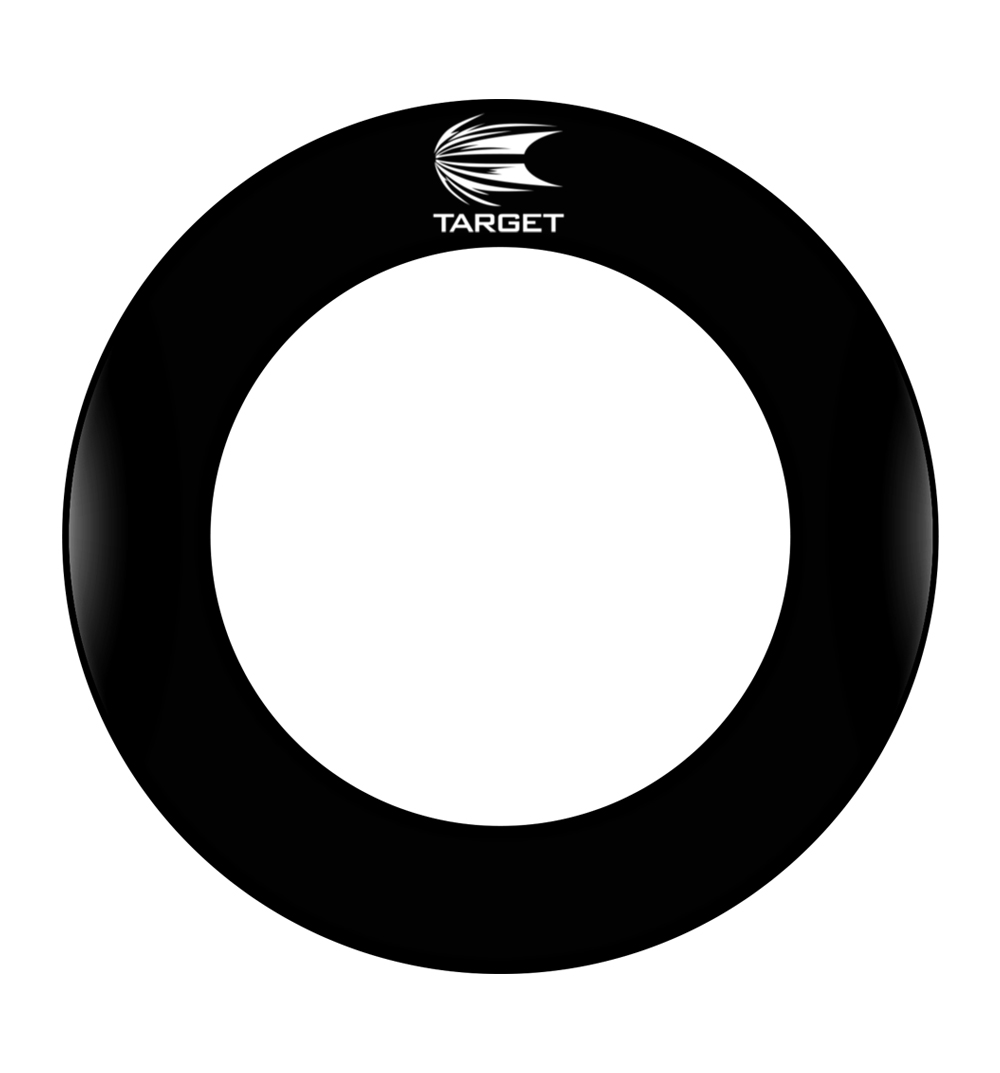 TARGET PRO TOUR PRINTED SURROUND BLACK IN COLOUR BOX - The Darts Warehouse