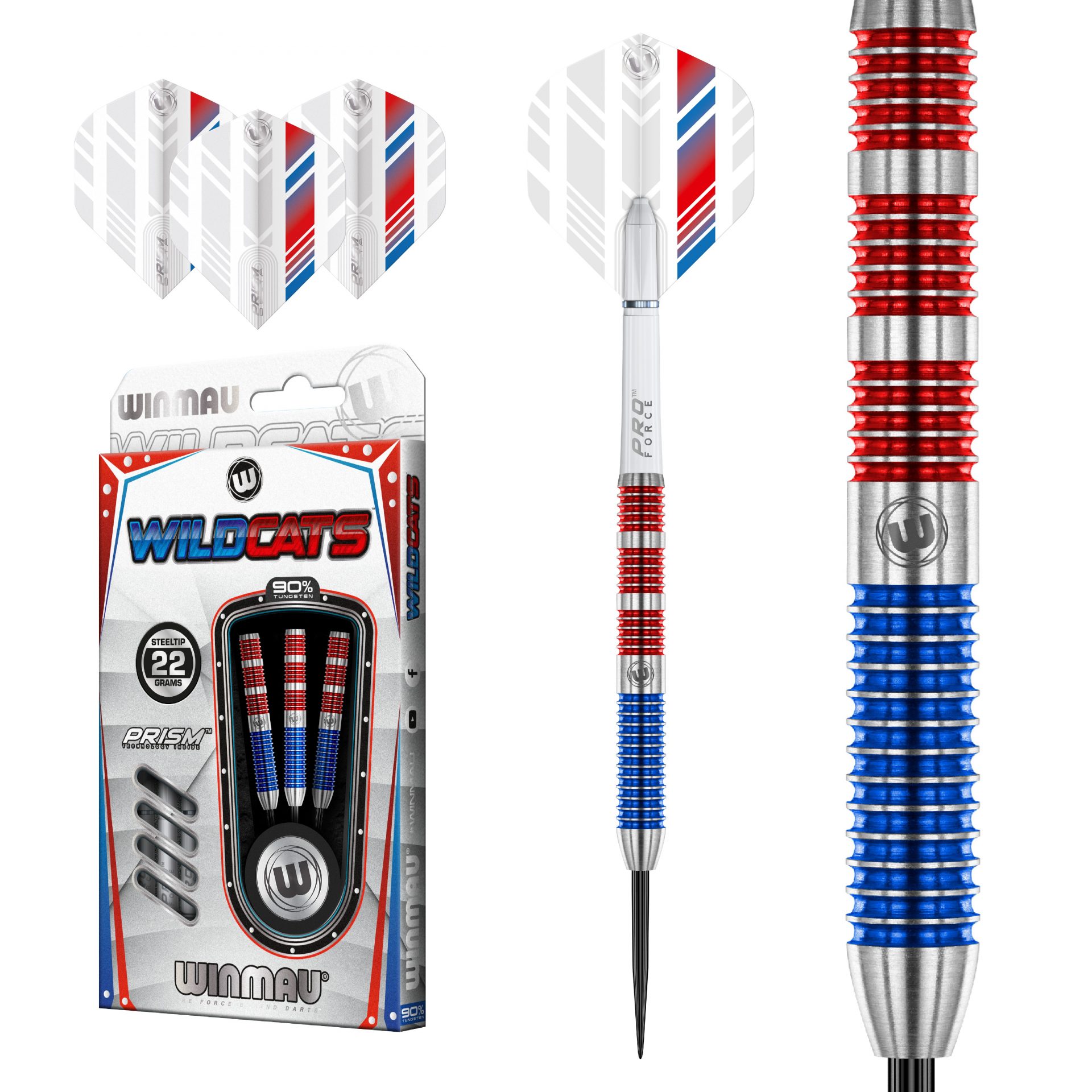 WILDCATS - 22 Gram - 90% Tungsten alloy - The Darts Warehouse