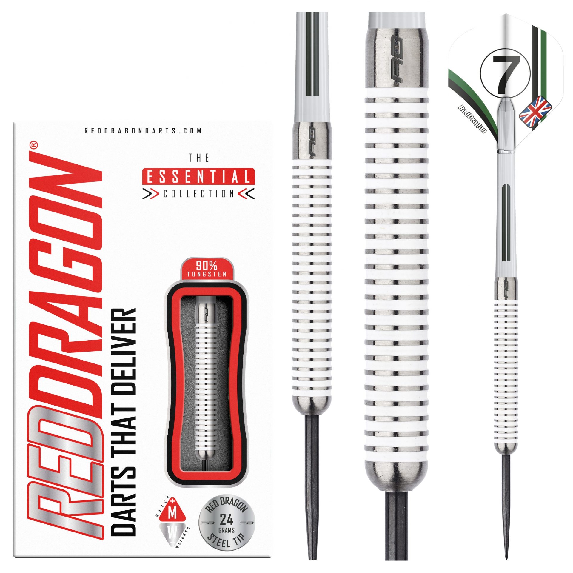 FALCON GT : 24 GRAM - 90% Tungsten alloy - The Darts Warehouse