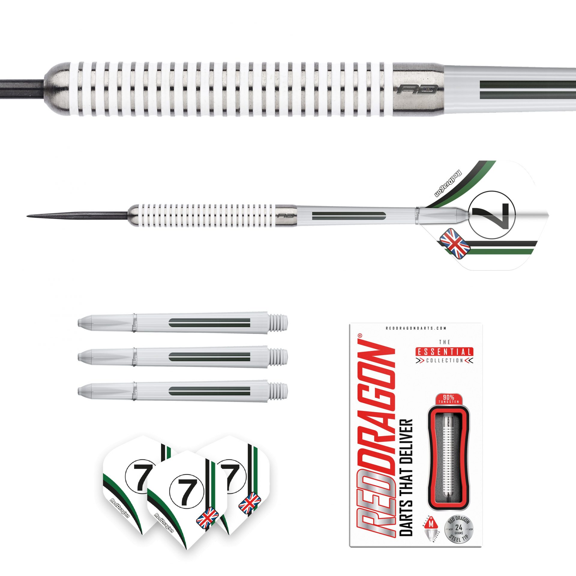 FALCON GT : 24 GRAM - 90% Tungsten alloy - The Darts Warehouse