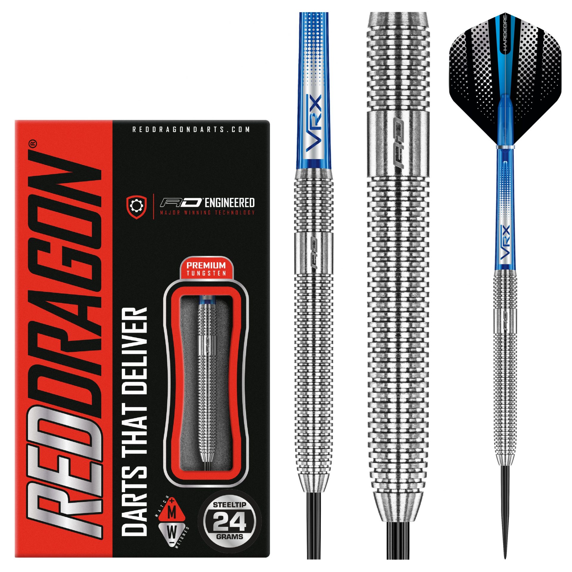 DEFENDER 2 - 24 Gram - 85% Tungsten Alloy - The Darts Warehouse